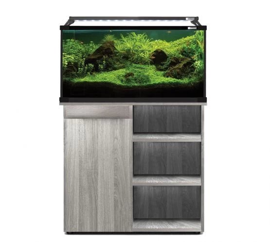 Aqua One Horizon 130 Aquarium Urban Grey - Perfect Aquatics