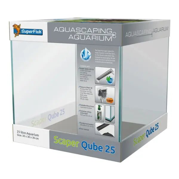 Superfish Scaper Cube Tropical Aquarium