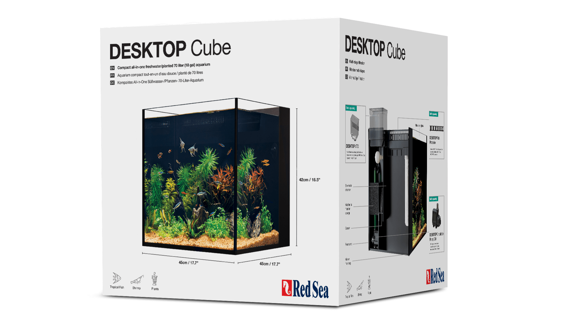 Red Sea Desktop Cube Aquarium Only